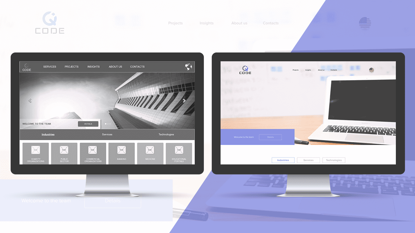 QCode is a skilled team located in Ukraine. We provide good balance in ...